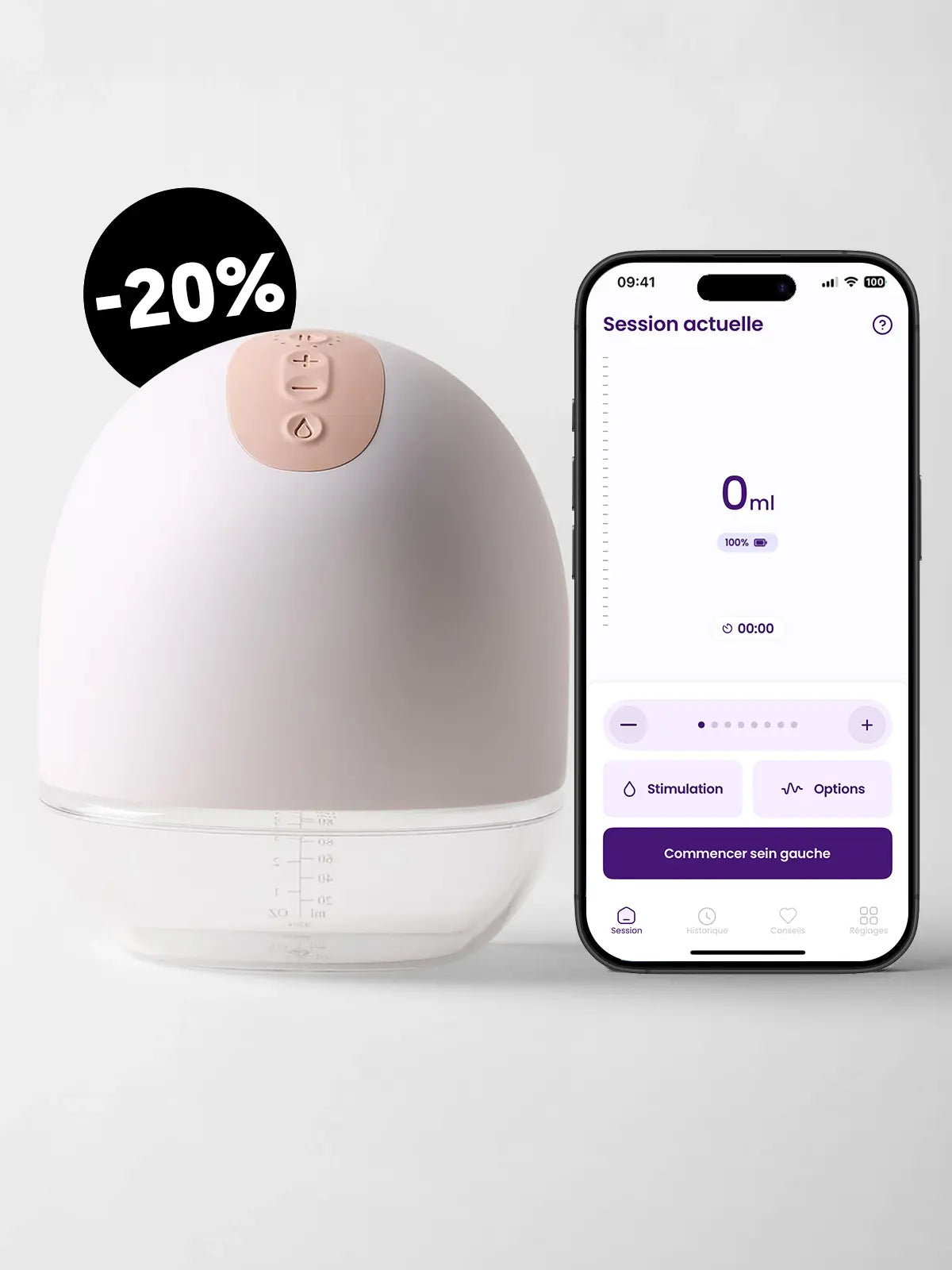 Tire-lait portable Perifit Pump - Perifit